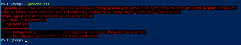 Cómo Habilitar la Ejecución de Scripts en Powershell - PCSAT Madrid